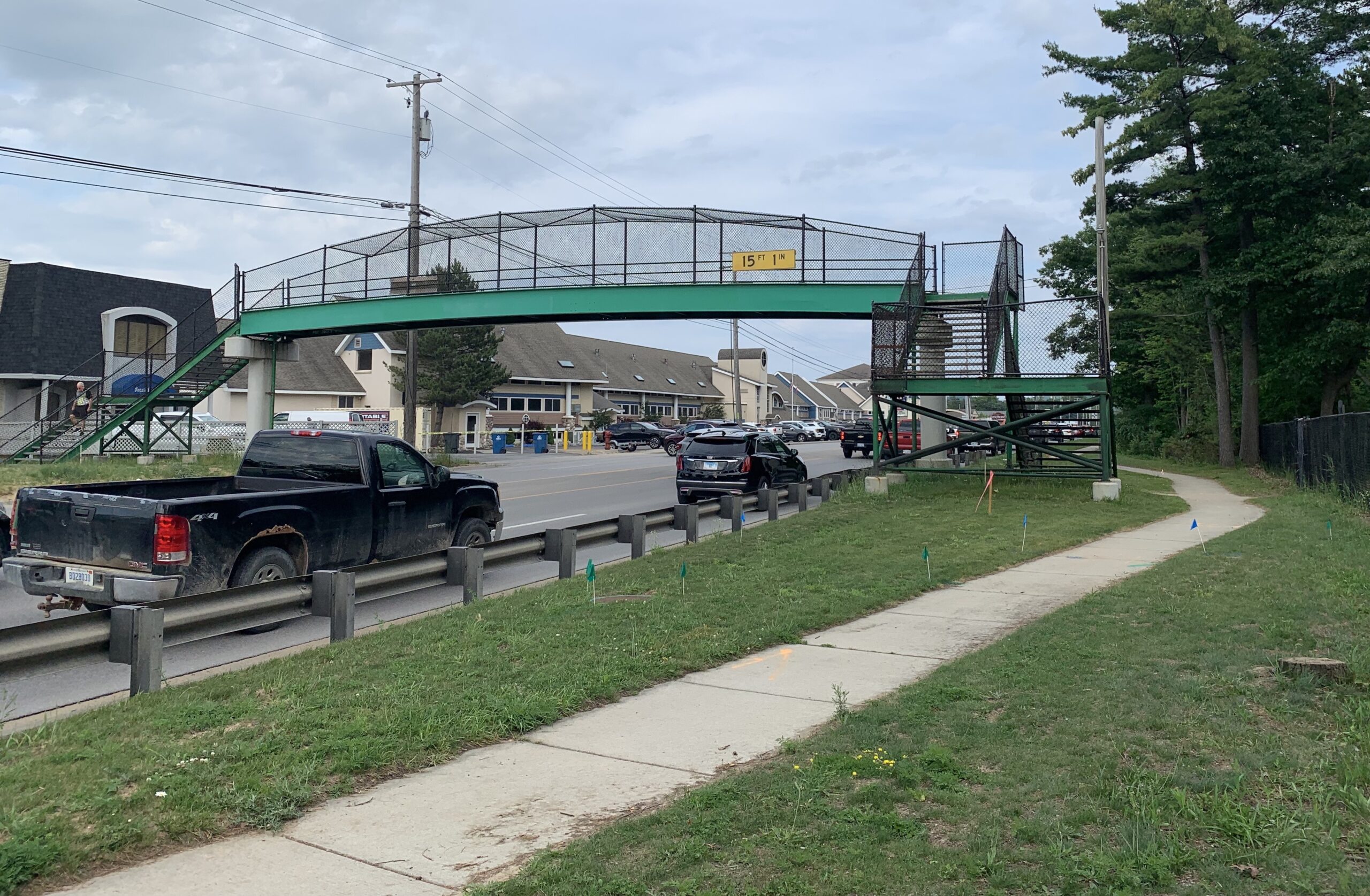 Traverse City’s US-31 Pedestrian Bridge Coming Down – Replacement Uncertain